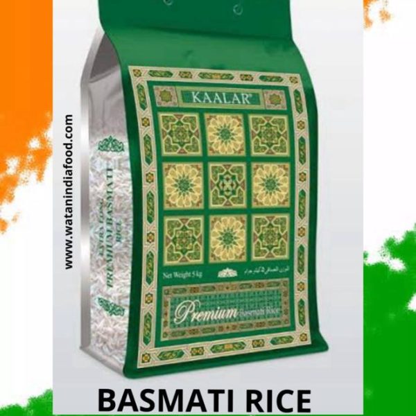 Kaalar Premium Basmati Rice 1KG Pack – Watan India Foods & Spices