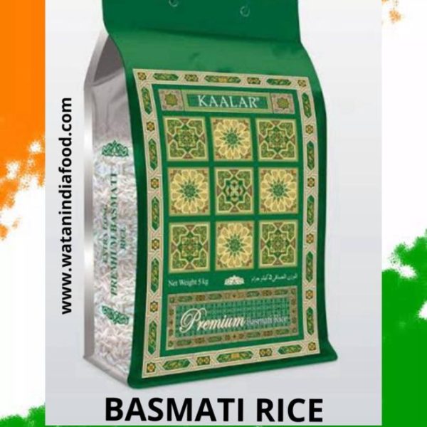 Kaalar Premium Basmati Rice 1KG Pack – Watan India Foods & Spices