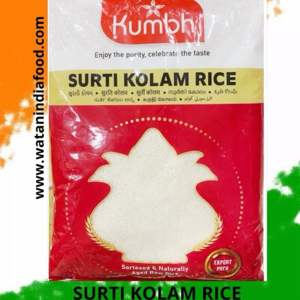 Surti Kolam Rice 1KG Pack – Watan India Foods & Spices