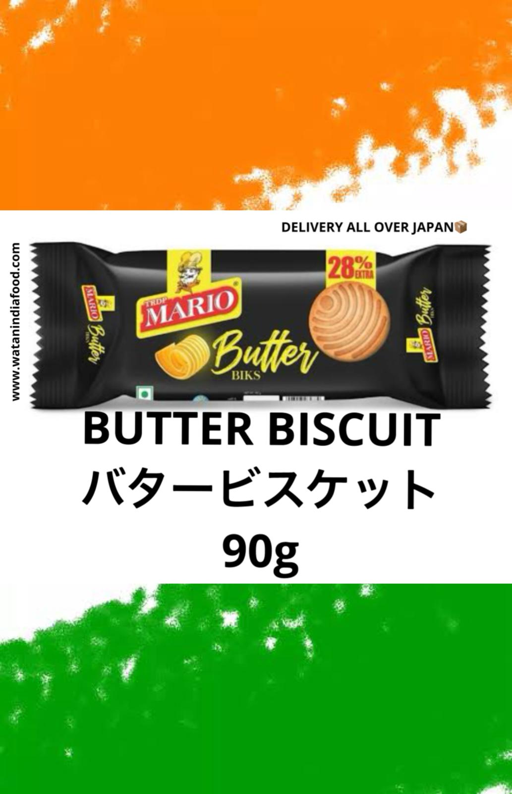 Mario Butter Biks Biscuit 90GM Pack – Watan India Foods & Spices